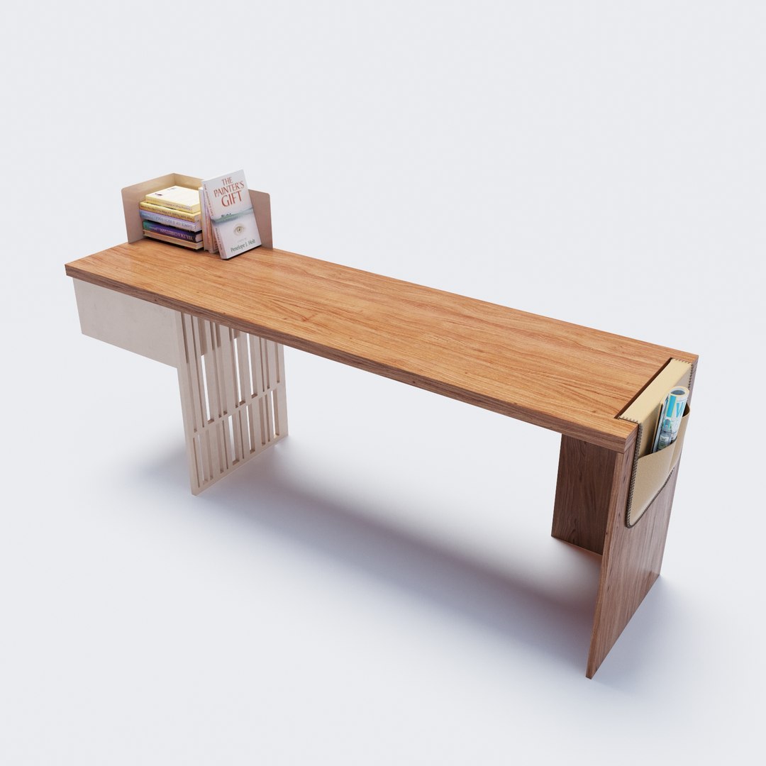 3D Molteni Table Scriba Model | 1147069 | TurboSquid