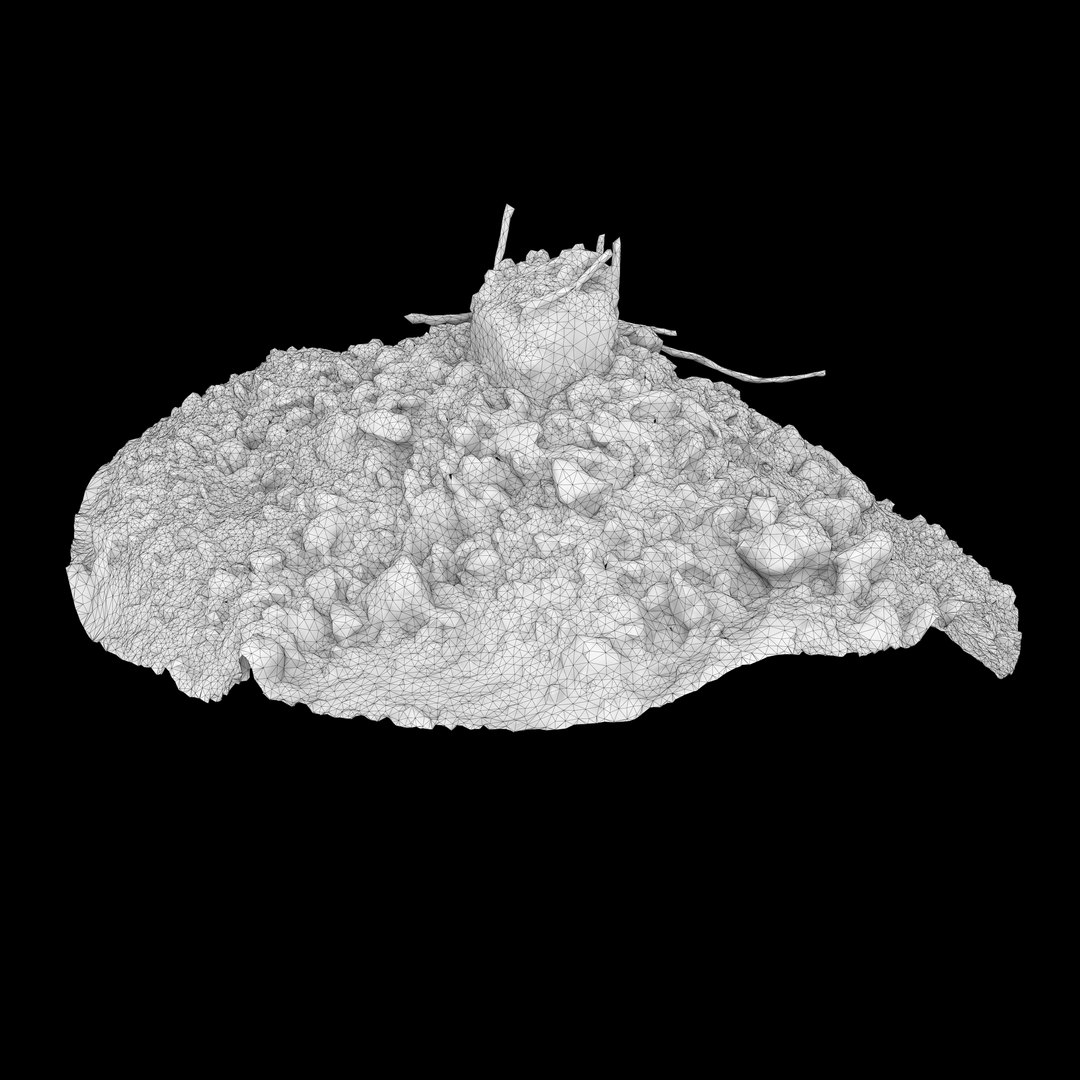 Gravel Concrete 03 - 3D Photogrammetry Model Scan Of Pile Of Concrete ...