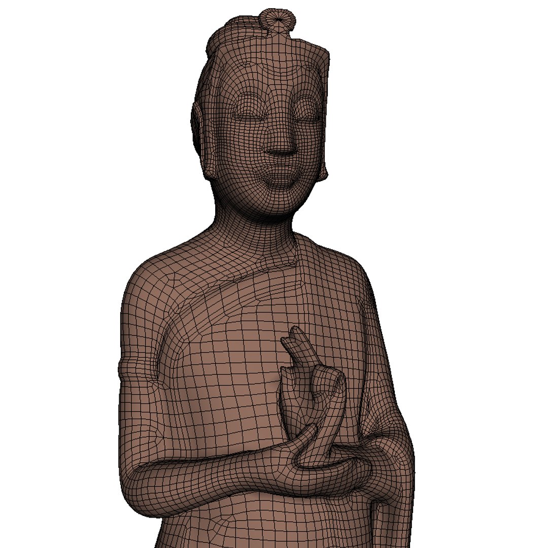 Maya Female Sculpture