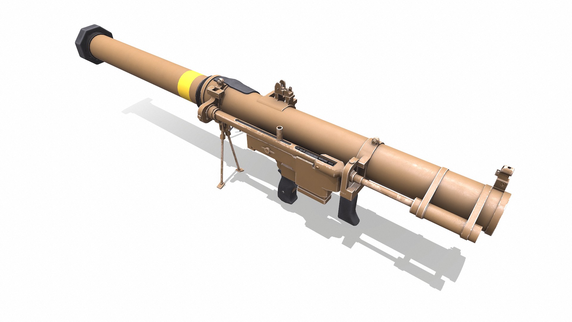 MK 153 SMAW Rocket Launcher 3D Model - TurboSquid 2130481