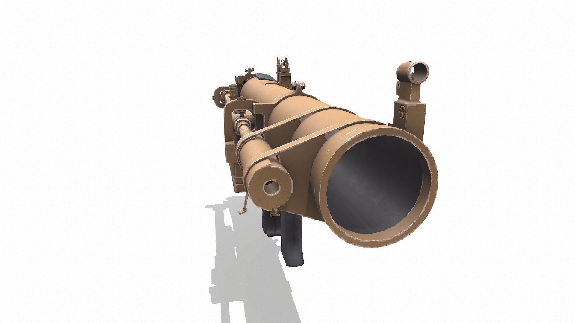 MK 153 SMAW Rocket Launcher 3D Model - TurboSquid 2130481