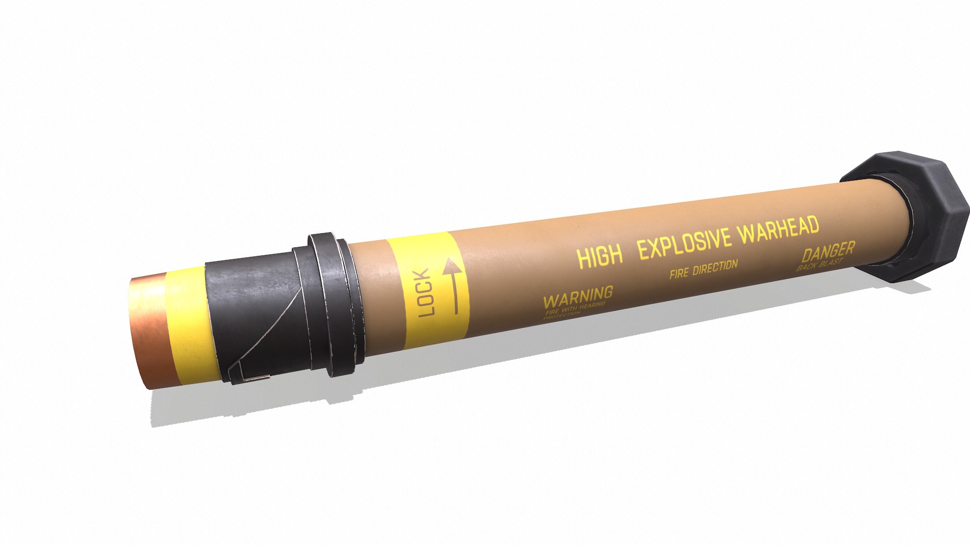 MK 153 SMAW Rocket Launcher 3D model - TurboSquid 2130481