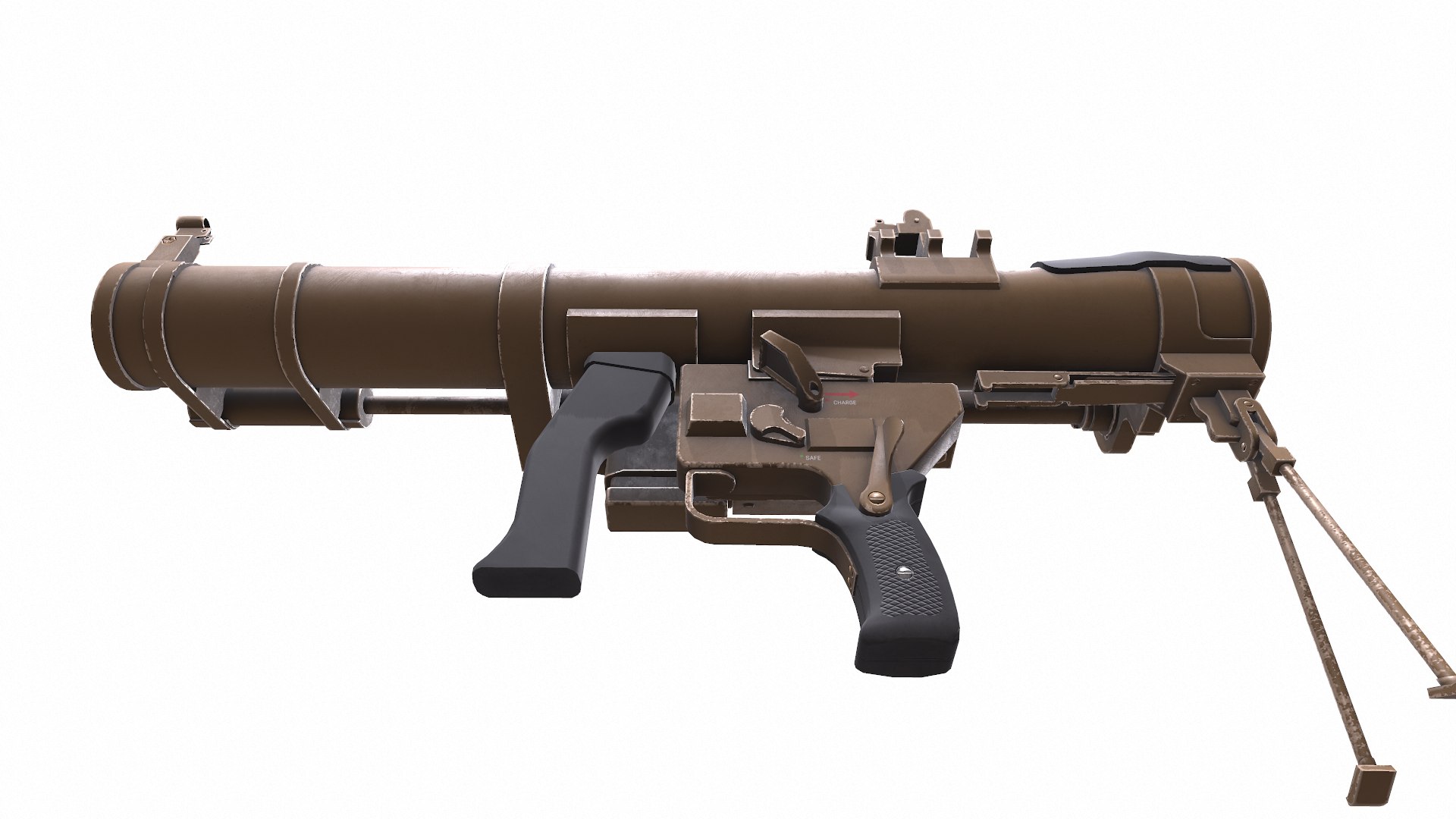 MK 153 SMAW Rocket Launcher 3D Model - TurboSquid 2130481