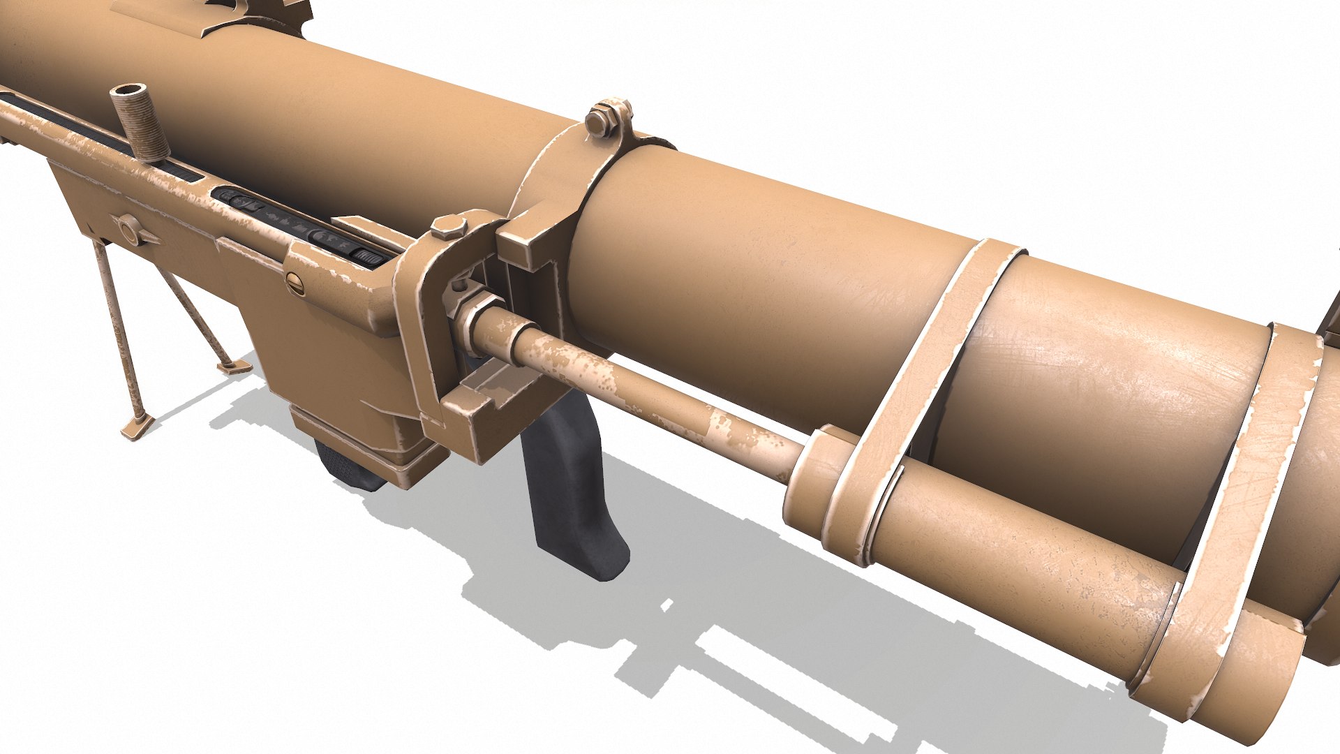 MK 153 SMAW Rocket Launcher 3D Model - TurboSquid 2130481