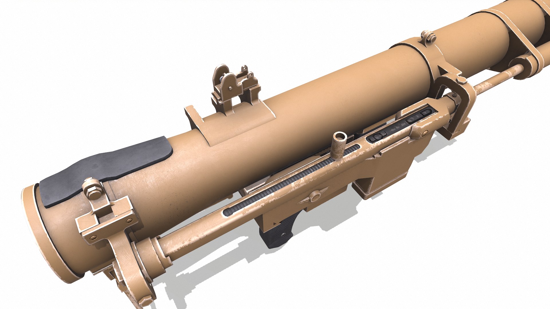 MK 153 SMAW Rocket Launcher 3D Model - TurboSquid 2130481