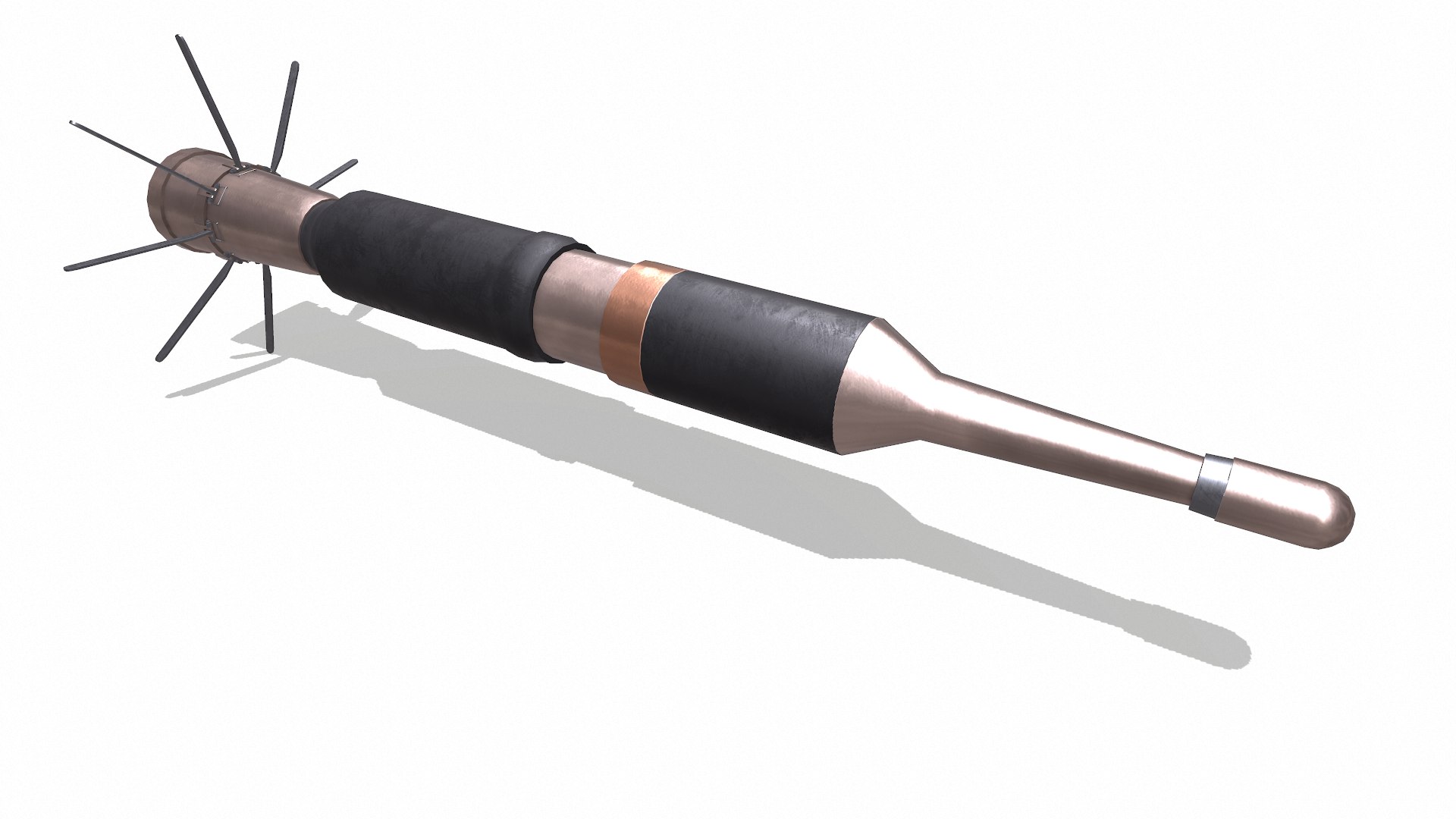 MK 153 SMAW Rocket Launcher 3D model - TurboSquid 2130481