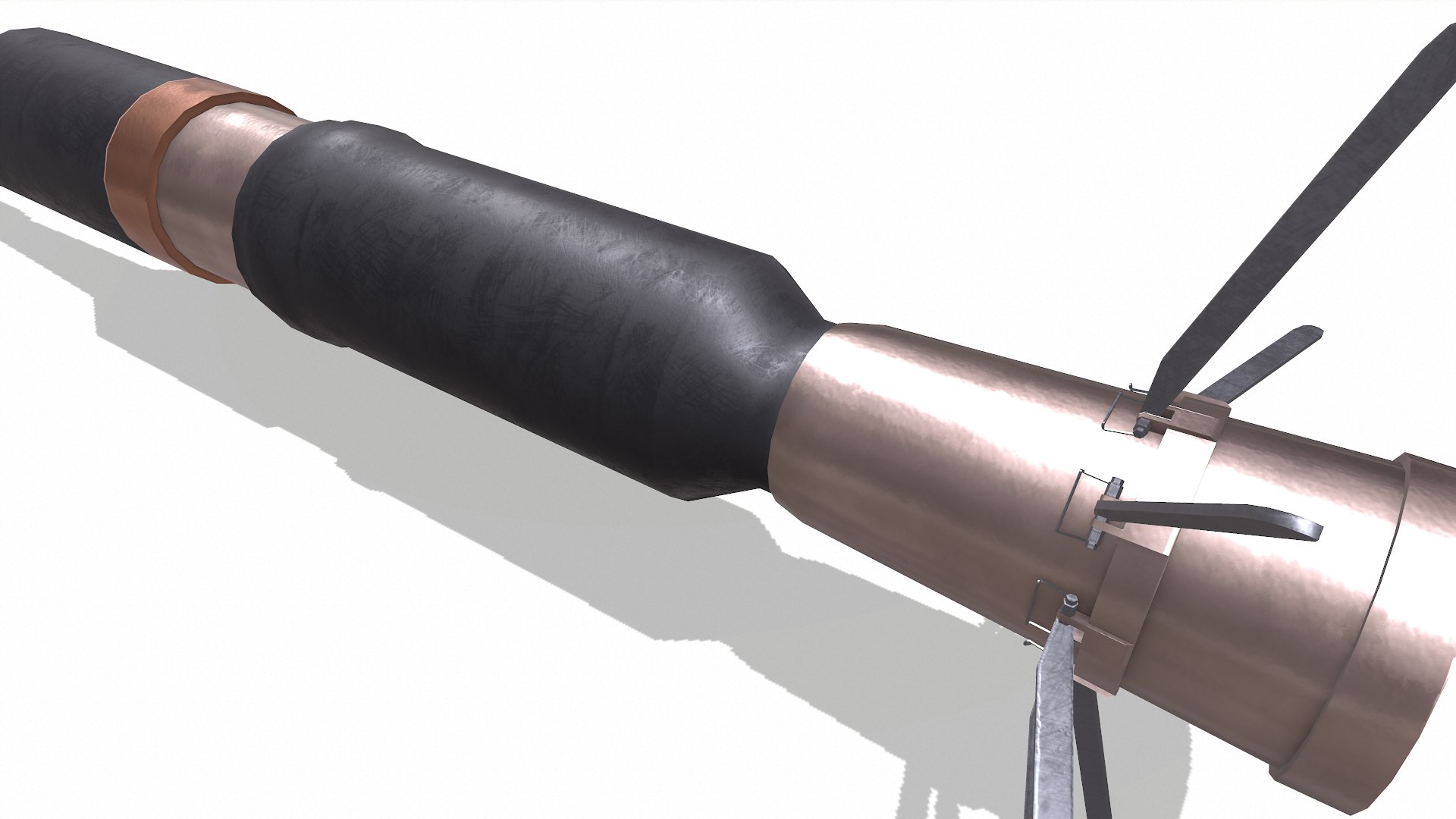 MK 153 SMAW Rocket Launcher 3D model - TurboSquid 2130481