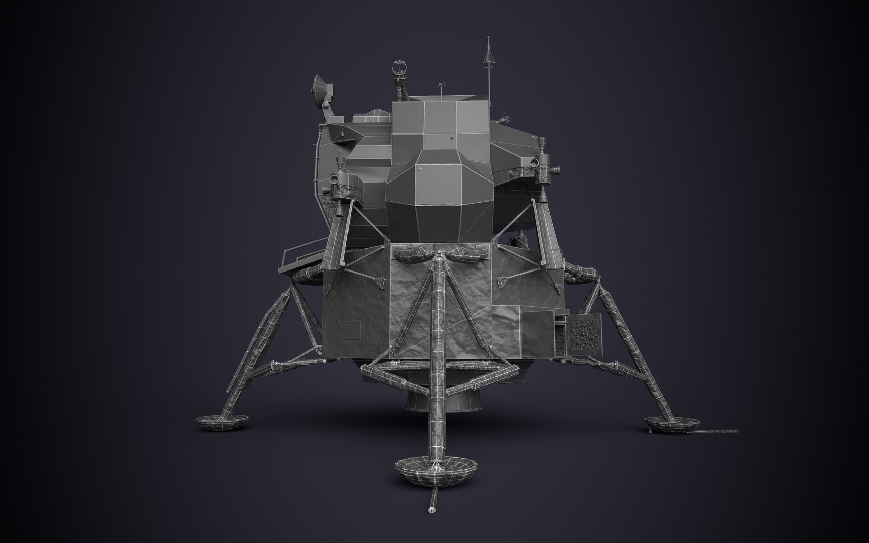 Lunar Module Apollo 11 3D - TurboSquid 1596657