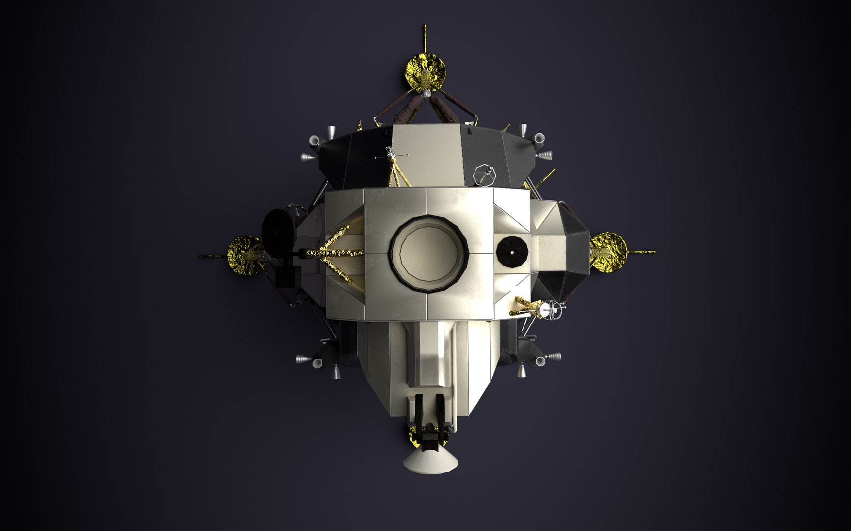 Lunar Module Apollo 11 3D - TurboSquid 1596657