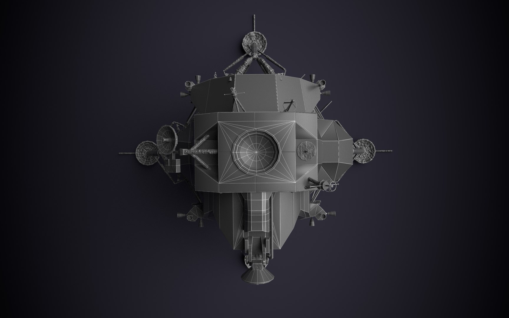 Lunar Module Apollo 11 3D - TurboSquid 1596657