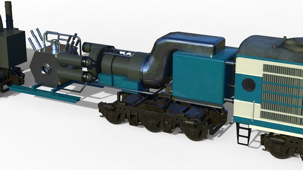 modelo 3d Concepto de locomotora atómica X-12 - TurboSquid 2172313