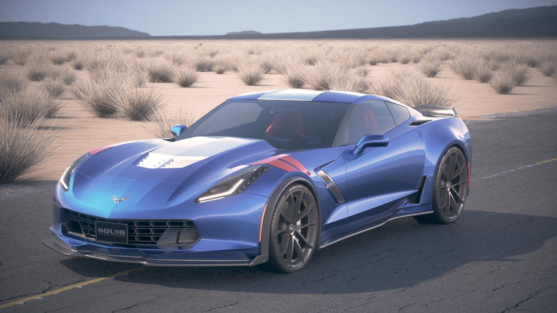 c4d chevrolet corvette grand