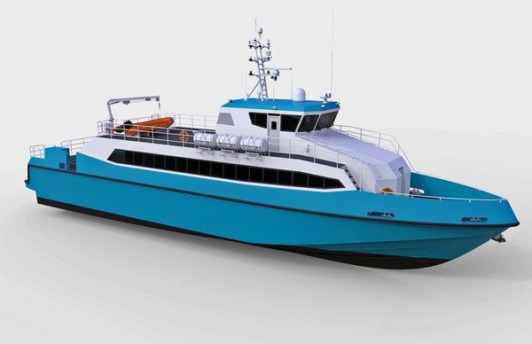 3D Complated Crew Ferry Boat - TurboSquid 1831740
