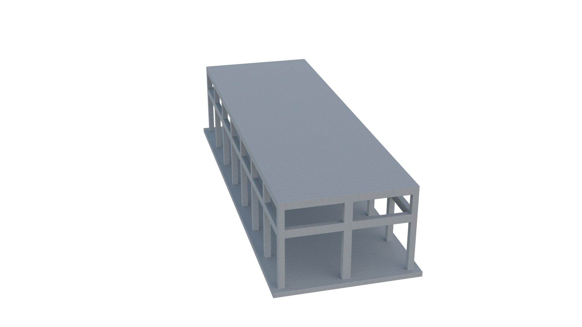 Concrete Frame Construction 3D Model - TurboSquid 2213443