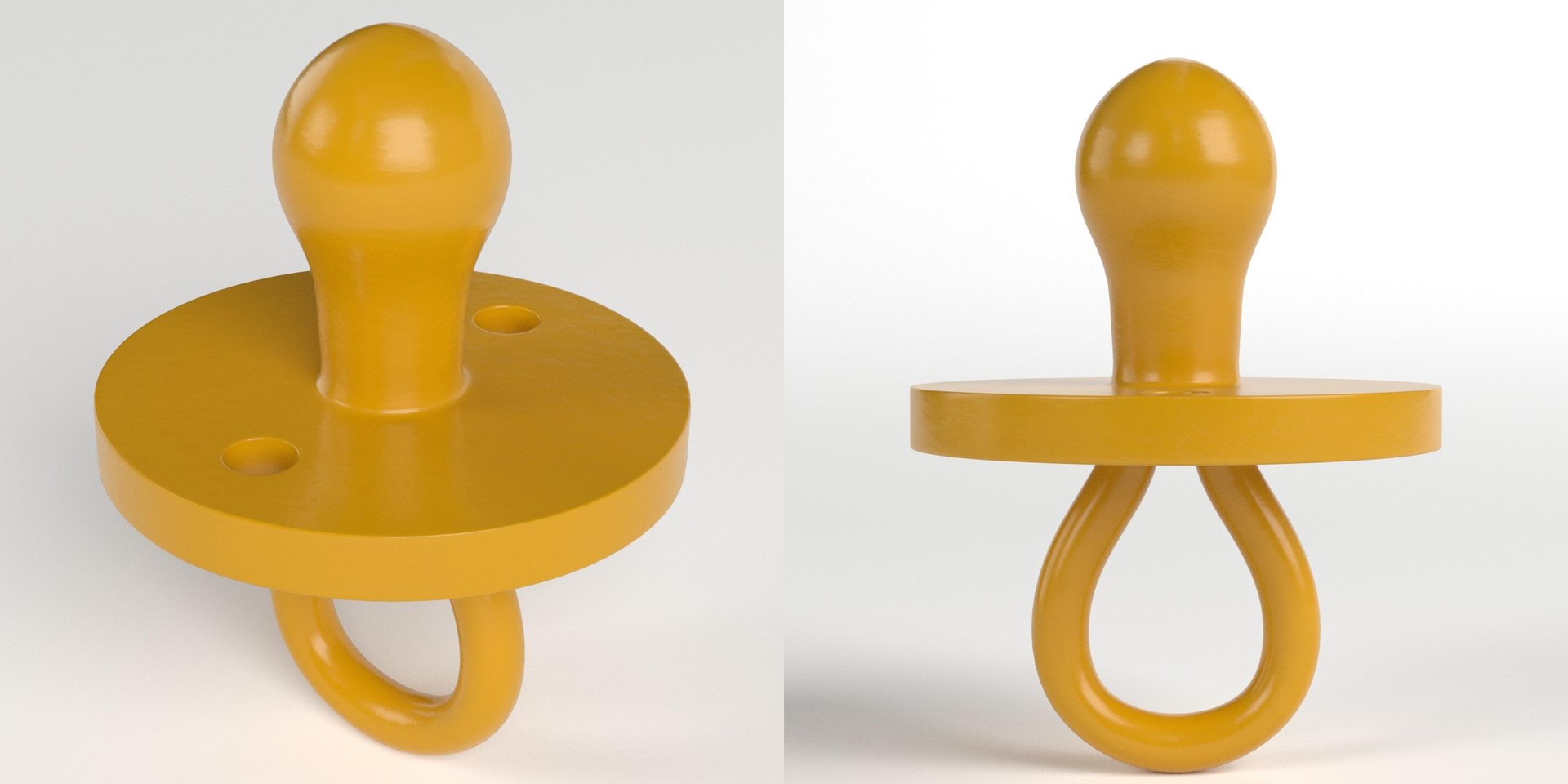 Plastic Pacifier 3D Model - TurboSquid 1342174