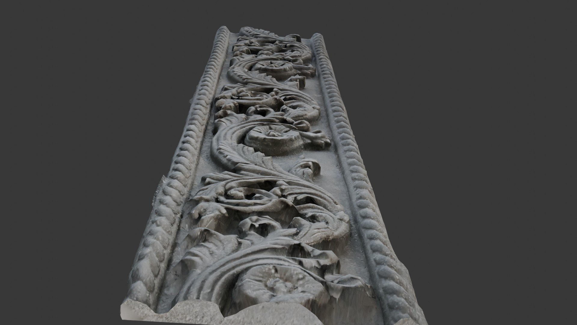 Ornate Architectural Panel 3D Scan 3D Model - TurboSquid 2400588