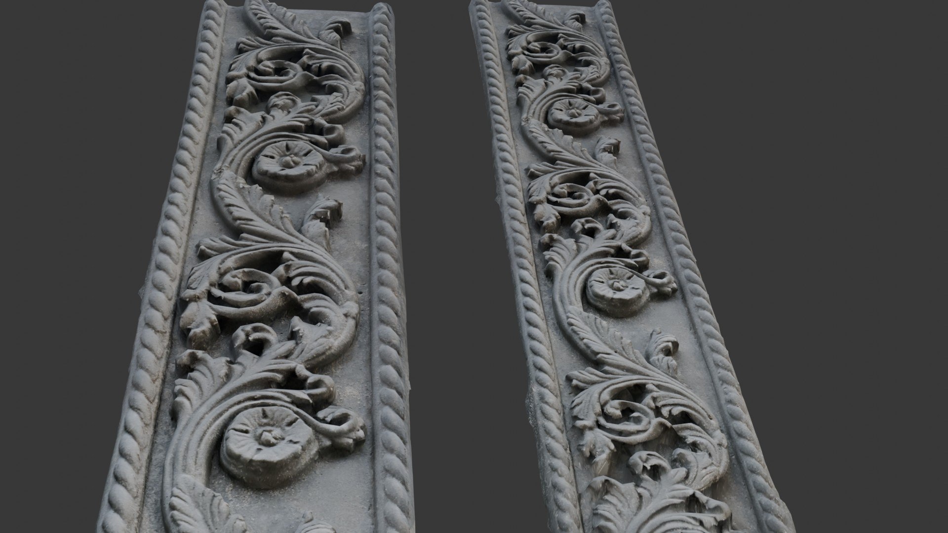 Ornate Architectural Panel 3D Scan 3D Model - TurboSquid 2400588