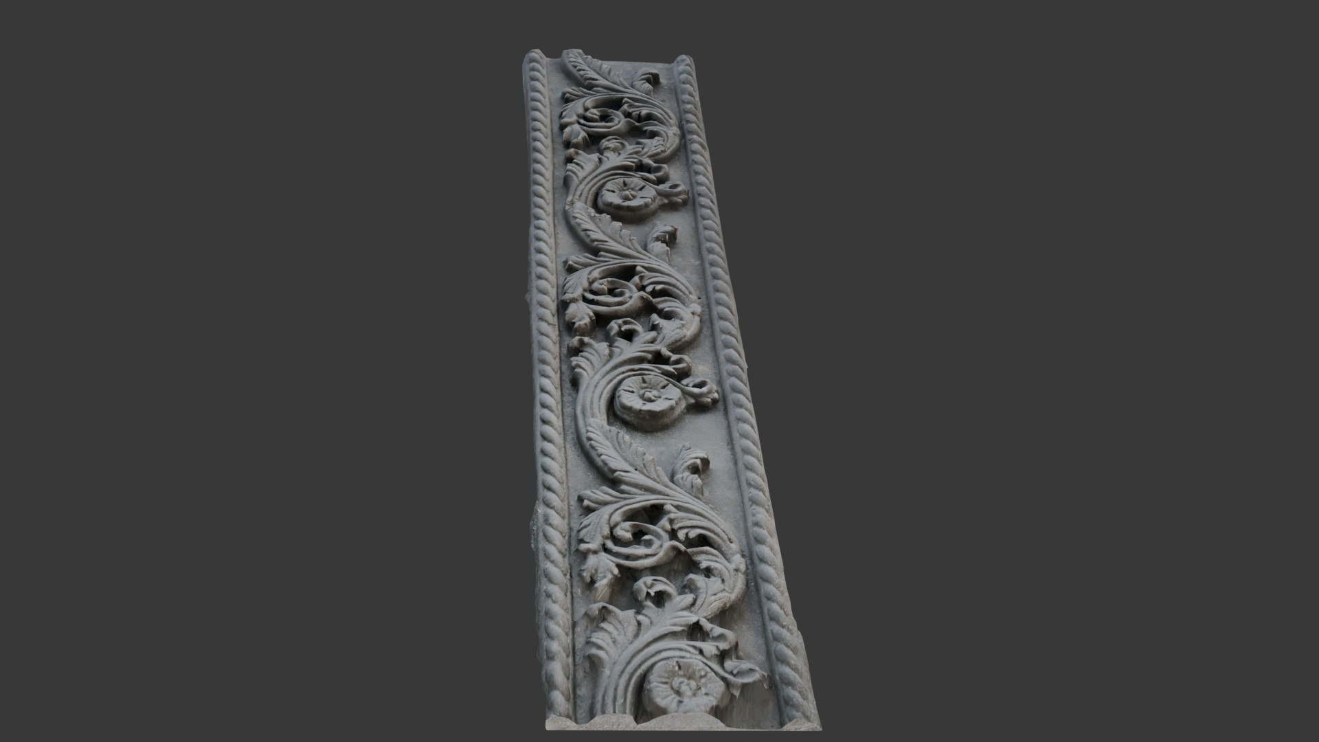 Ornate Architectural Panel 3D Scan 3D Model - TurboSquid 2400588