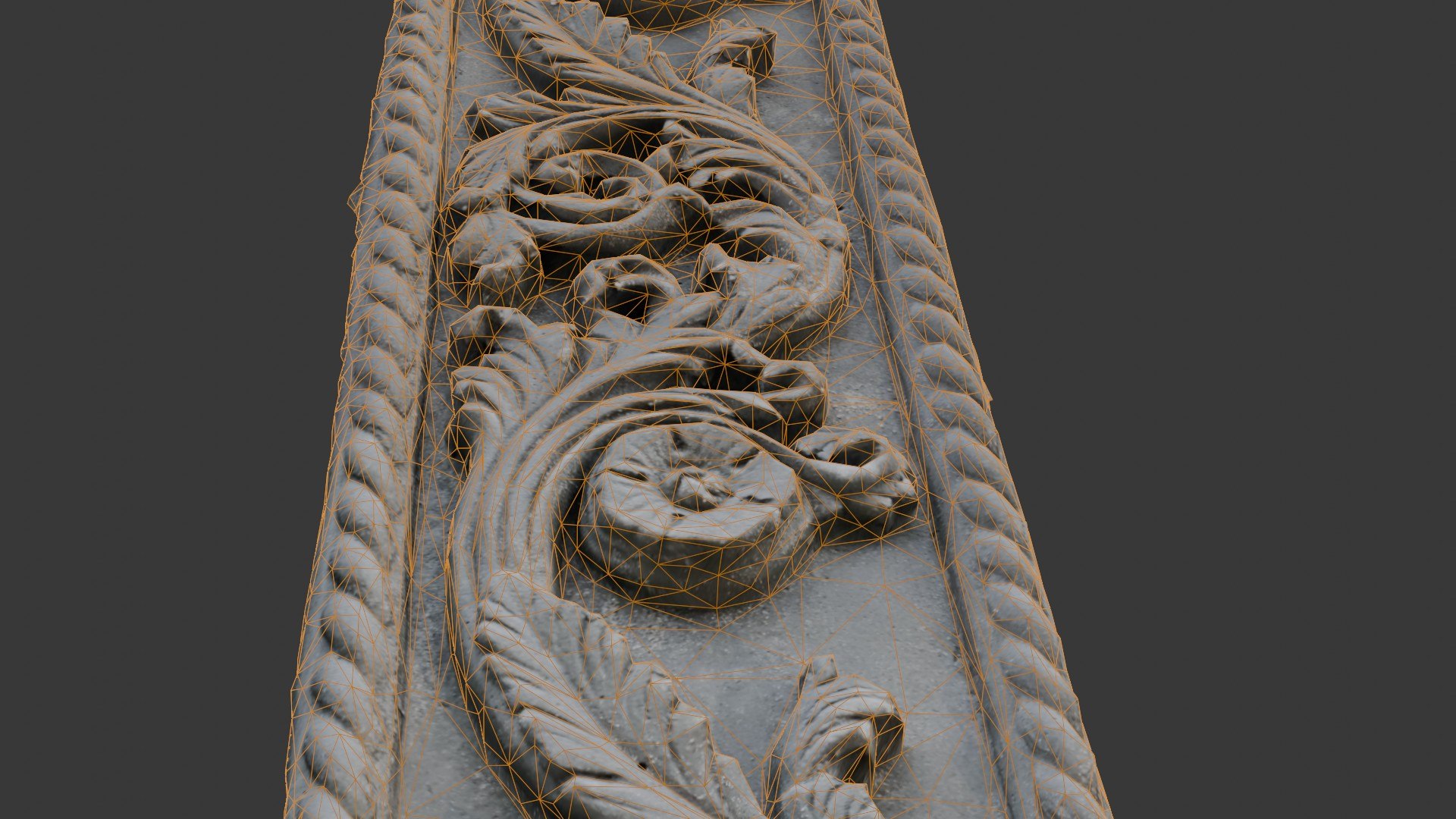 Ornate Architectural Panel 3D Scan 3D Model - TurboSquid 2400588