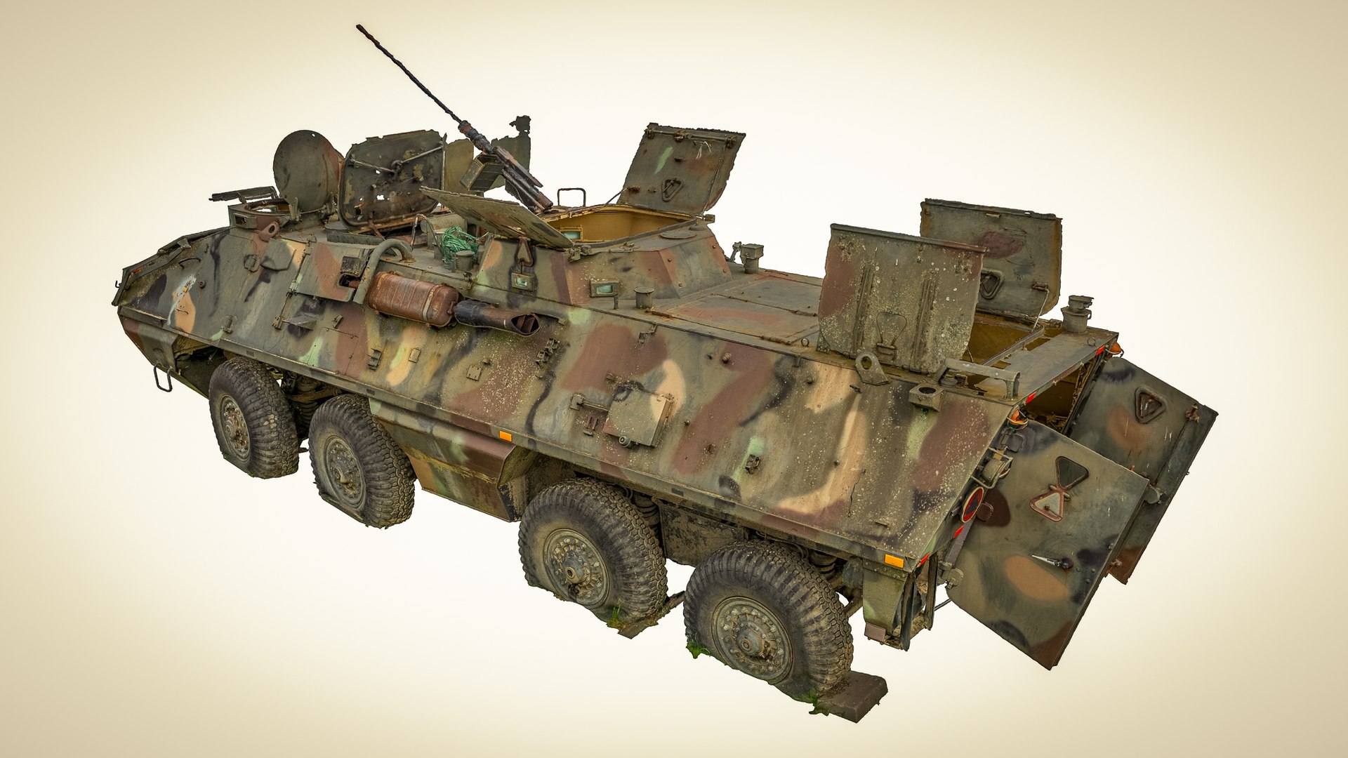 Skot Ot-64 - Wheeled Floating Armored Transporter 3D - TurboSquid 2338418