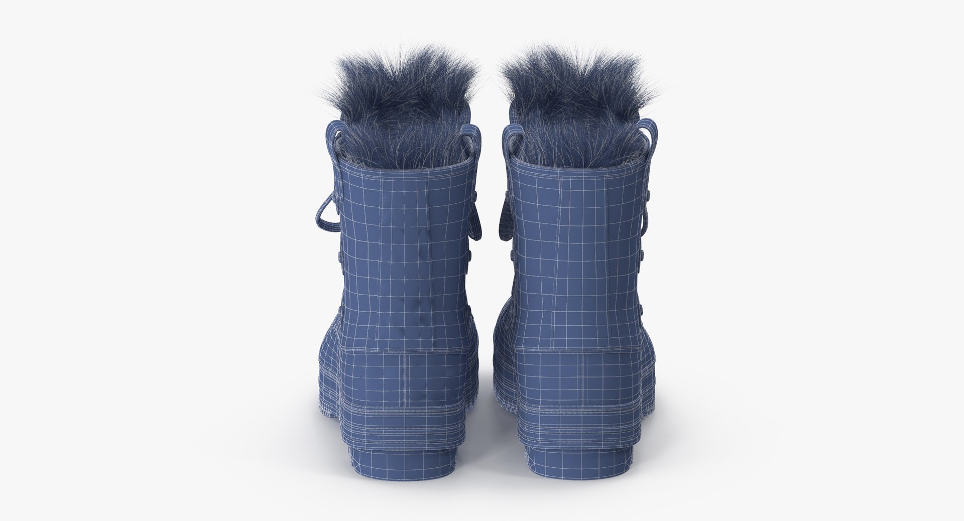 Snow Boots 02 3d Max