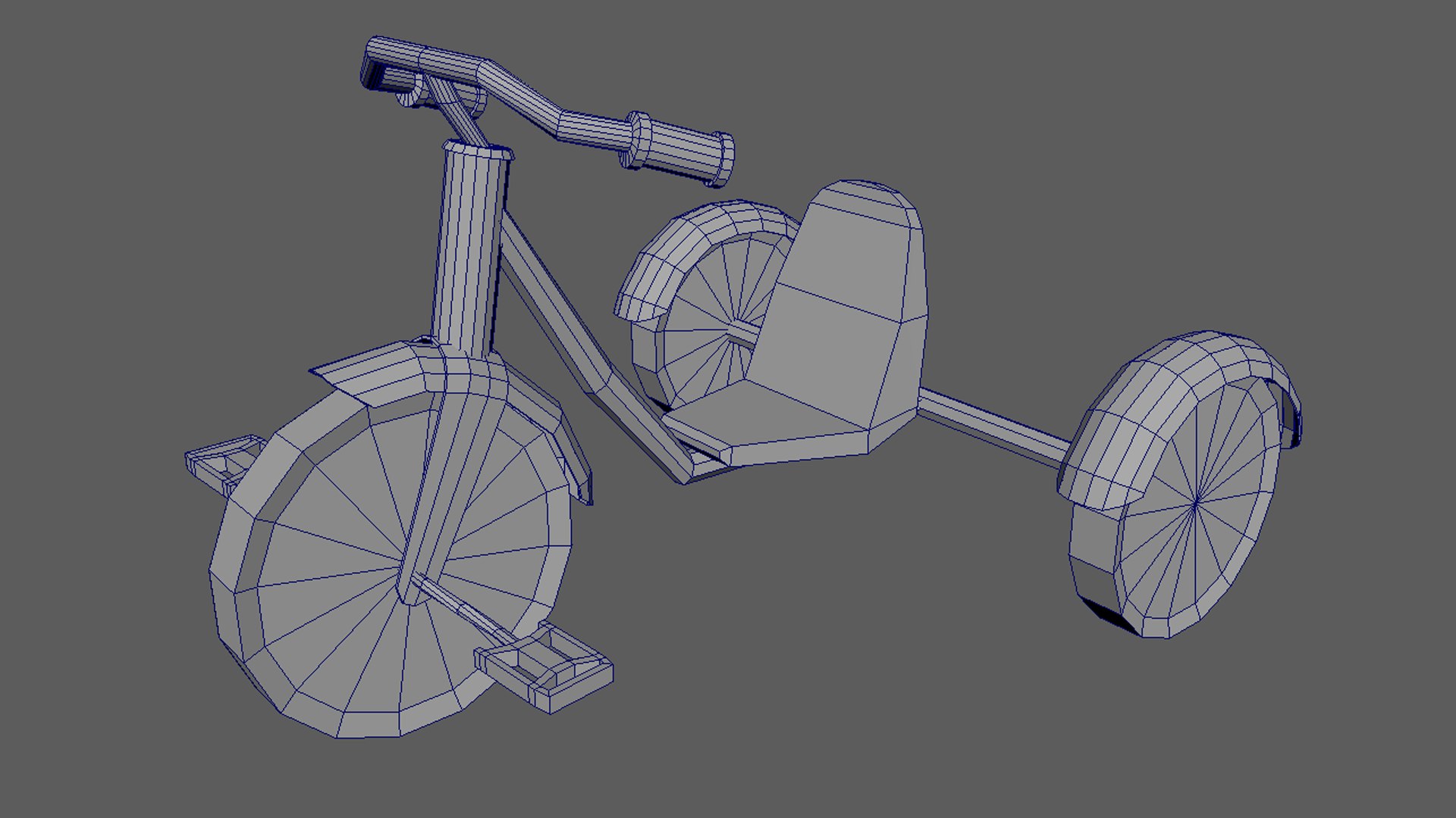 3D Low Poly Tricycle model - TurboSquid 2164893