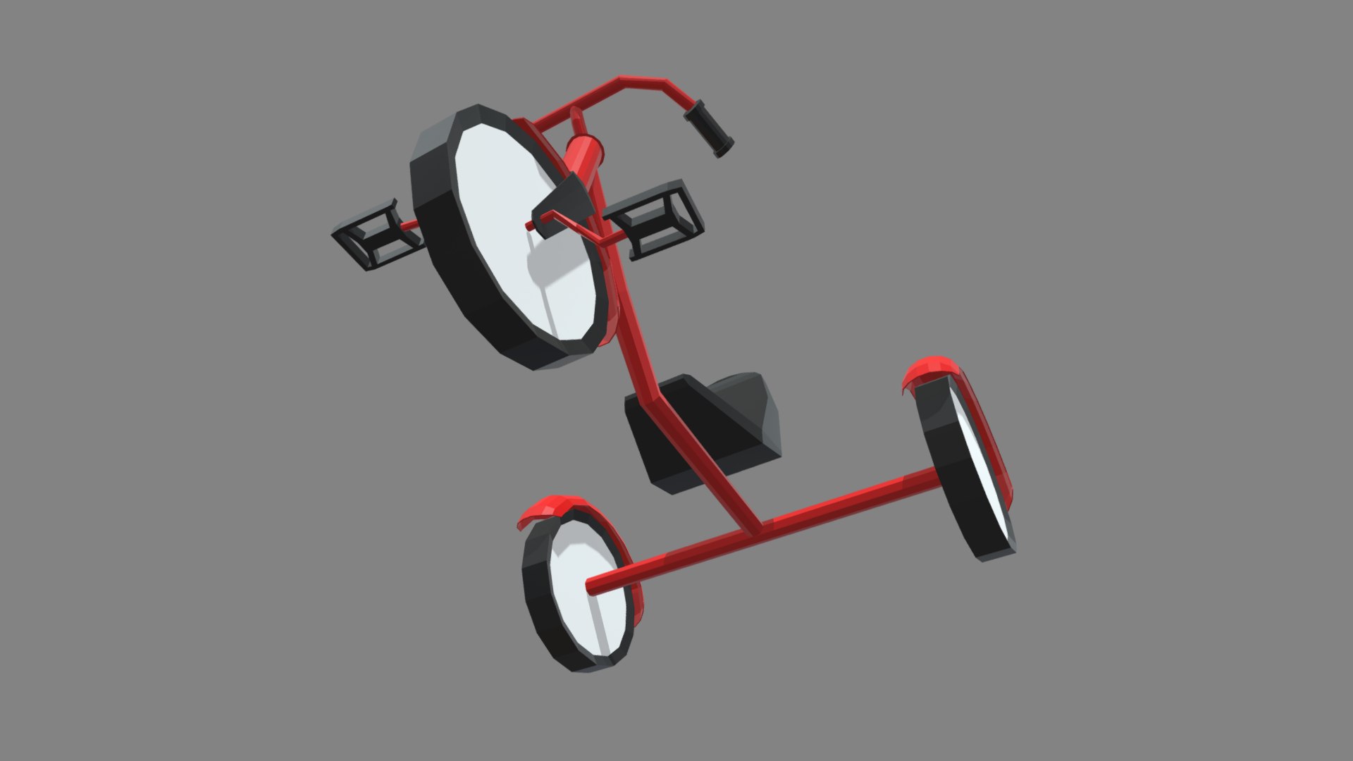 3D Low Poly Tricycle model - TurboSquid 2164893