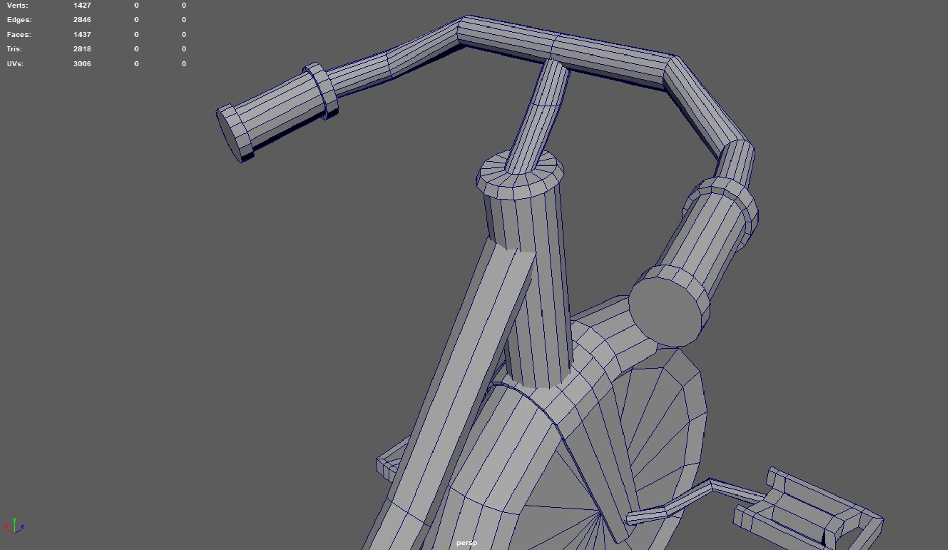 3D Low Poly Tricycle model - TurboSquid 2164893