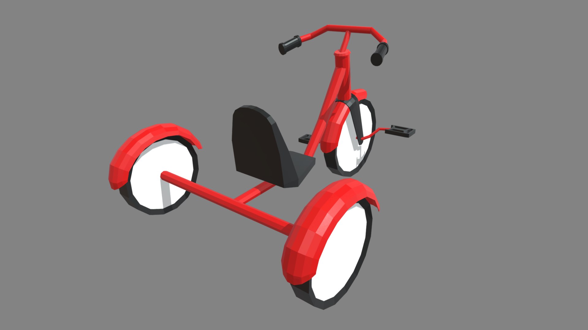 3D Low Poly Tricycle model - TurboSquid 2164893