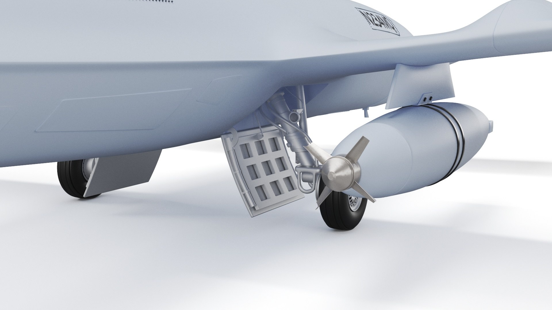 3D Model Boeing MQ25 Stingray Aerial Refueling Drone 01 - TurboSquid ...