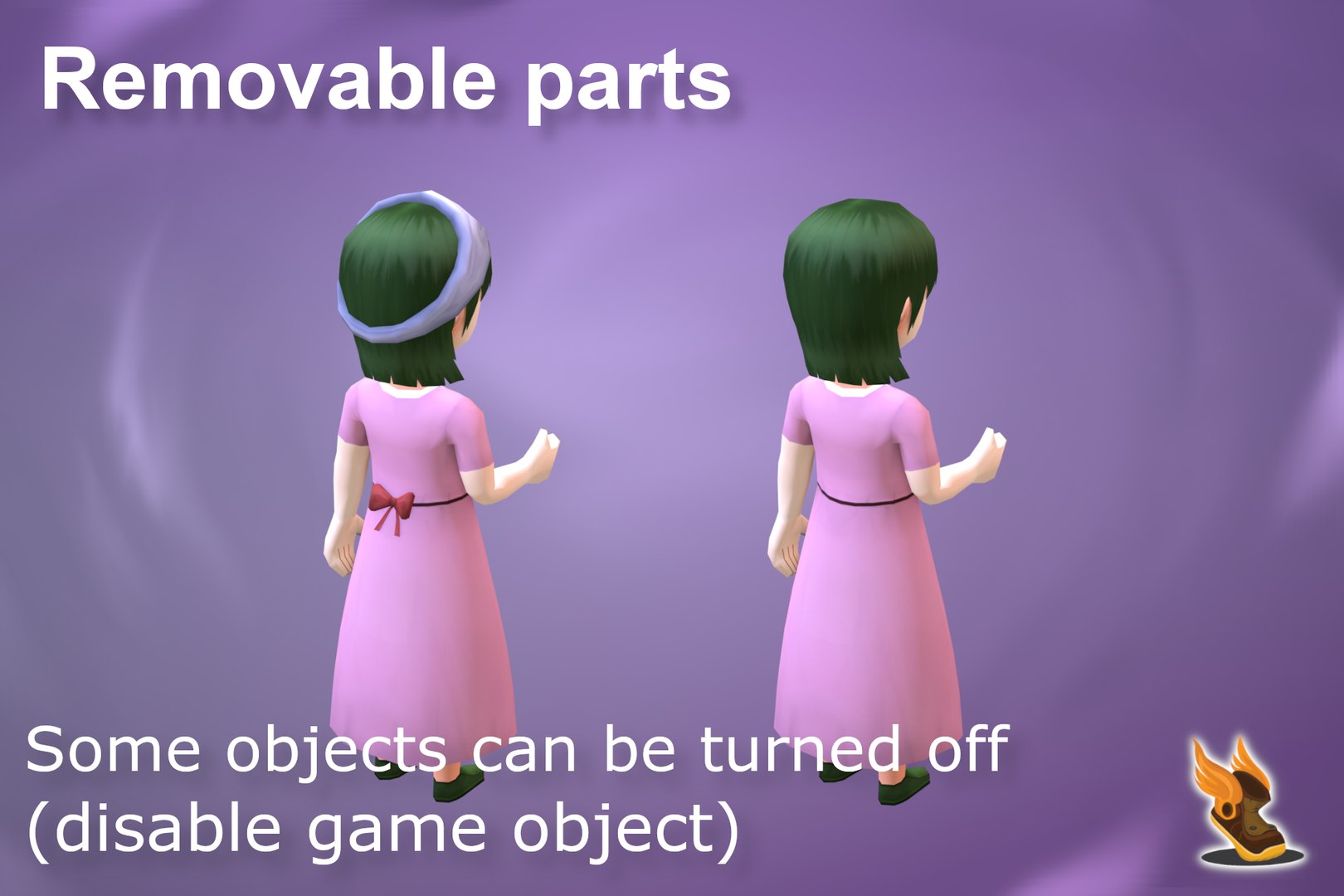 3D Stylized NPC - Peasant Girl Elsie Model - TurboSquid 2097655