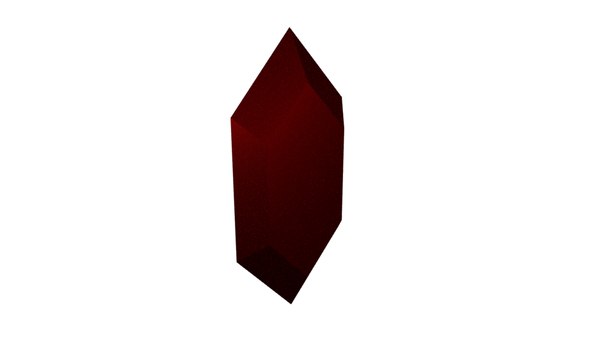 Red rupee model - TurboSquid 1597834