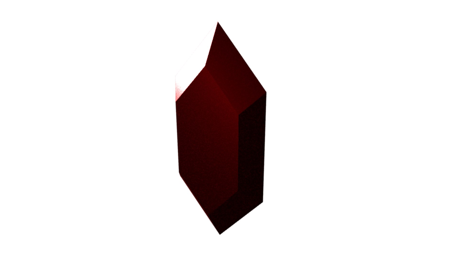 Red Rupee Model - TurboSquid 1597834