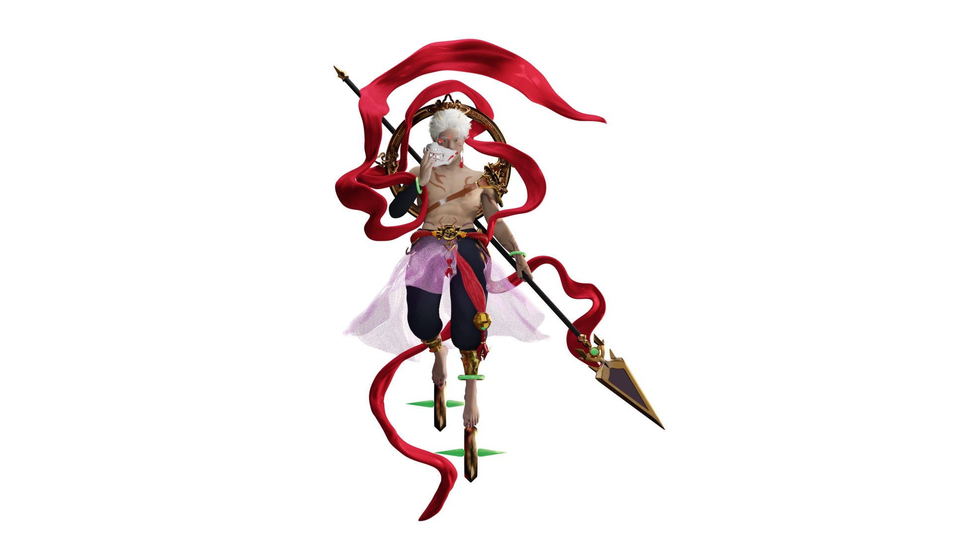 3D Model Nezha - TurboSquid 2296776
