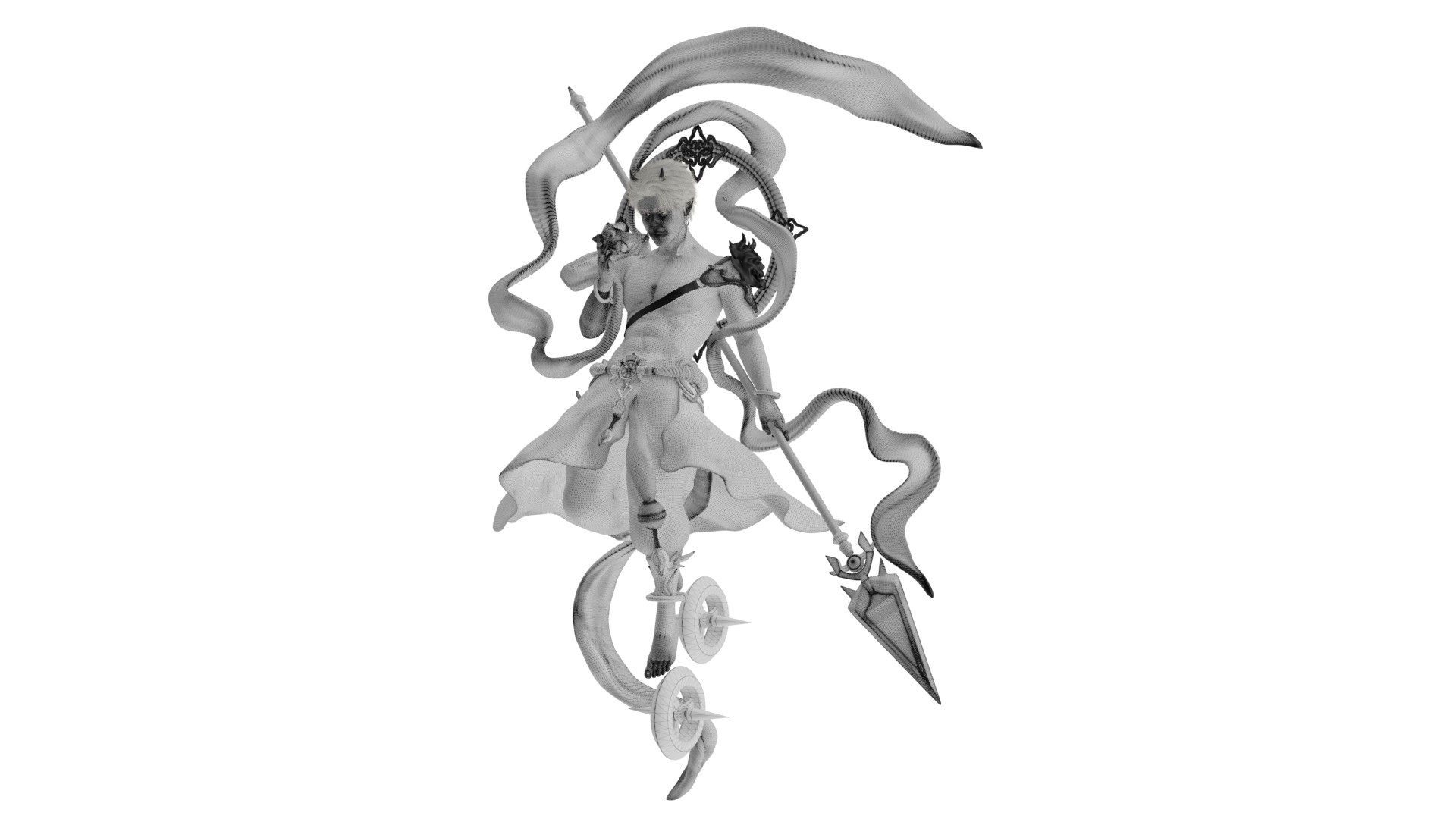 3D Model Nezha - TurboSquid 2296776