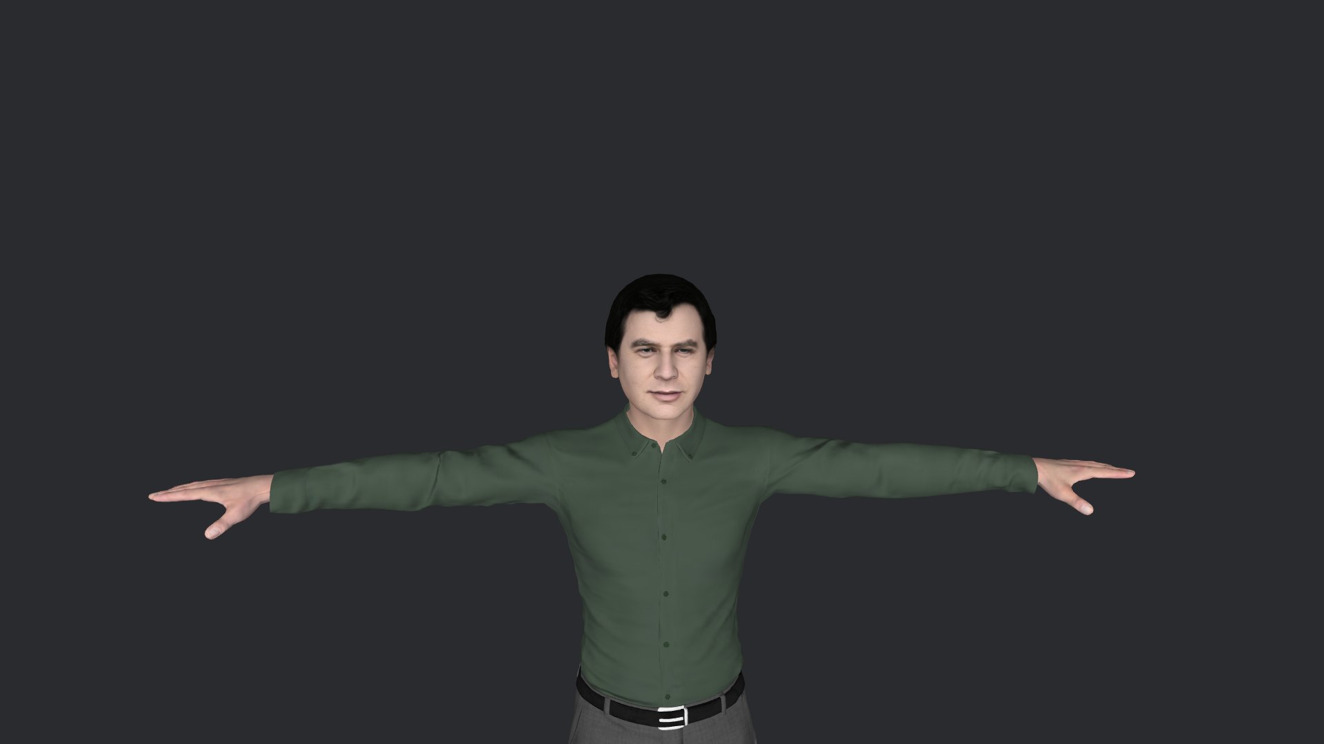 3D Gordon Brown Hyper Realistic Full Body Fully Rigged 3D Character ...