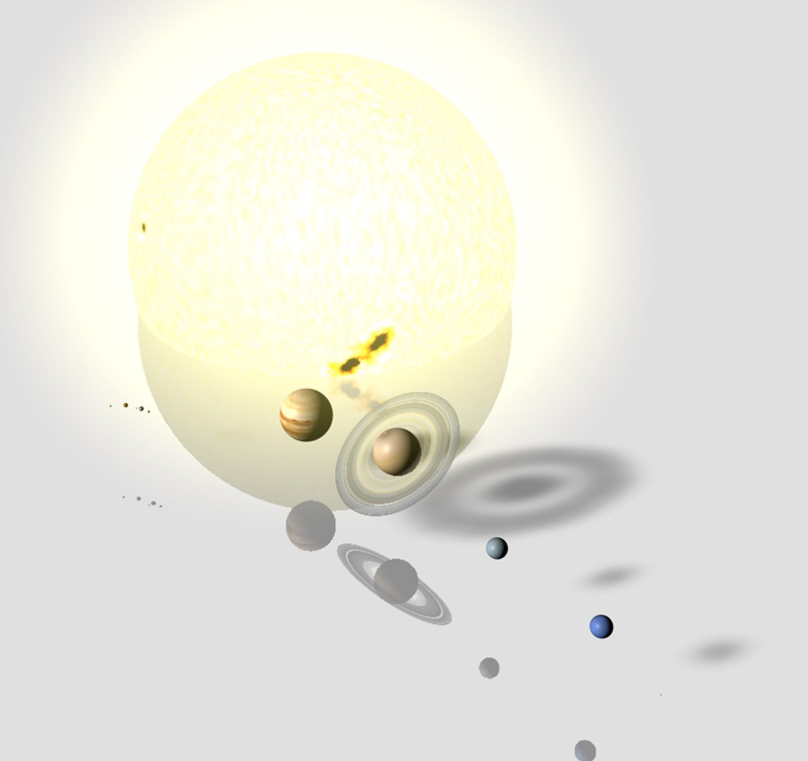 solar planets 3d c4d