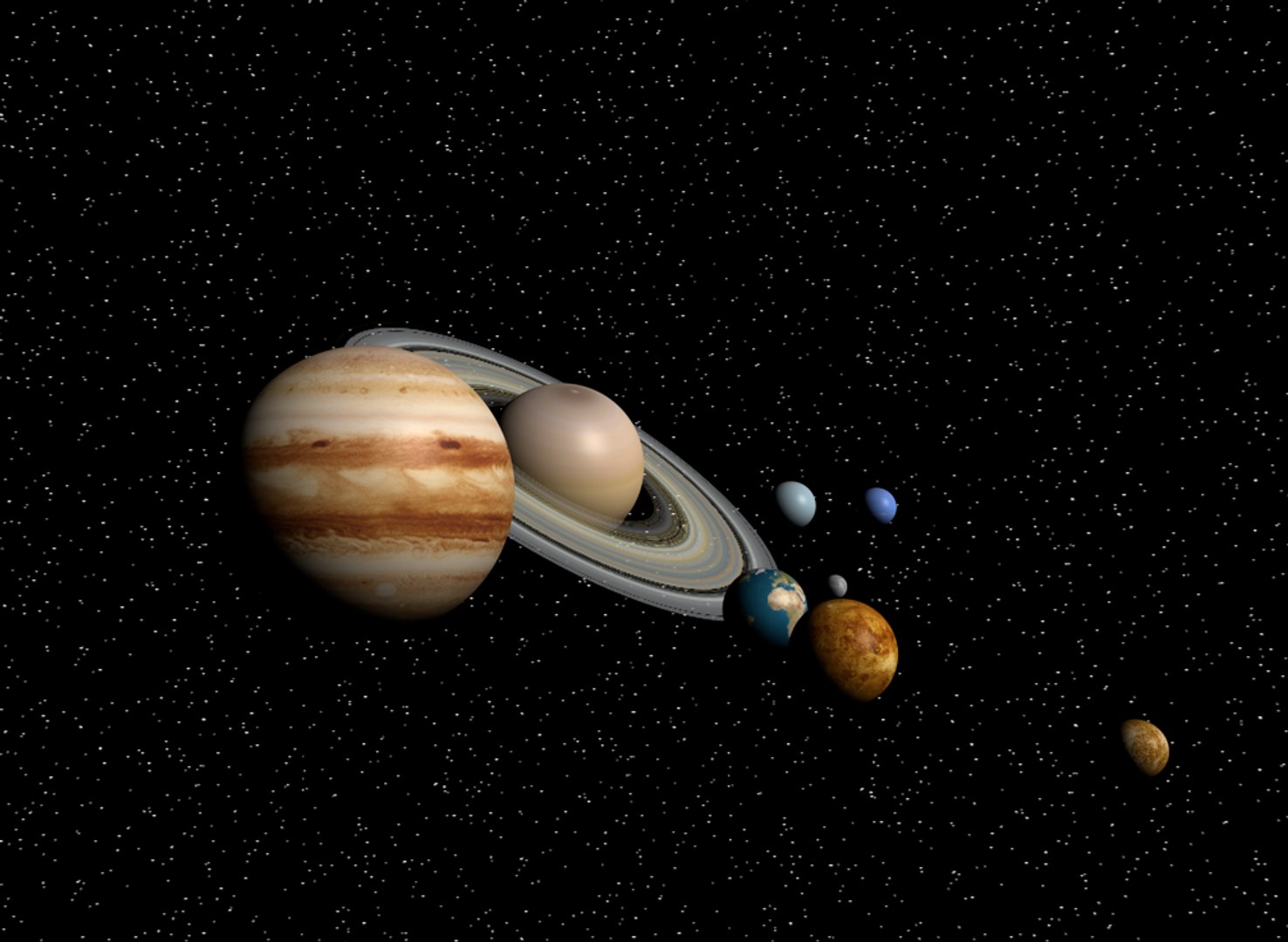 solar planets 3d c4d