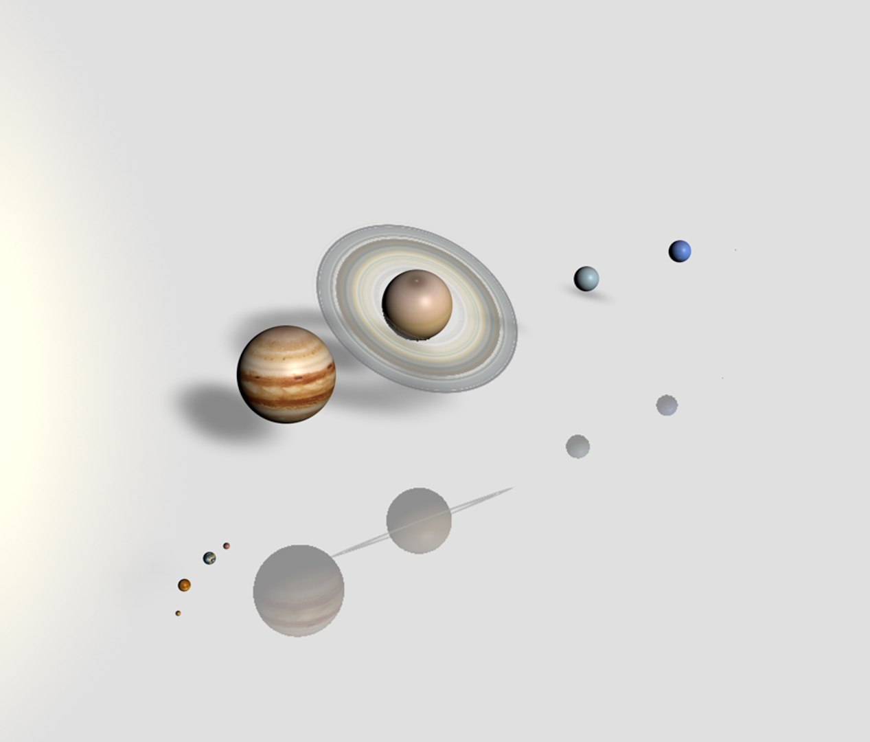 solar planets 3d c4d