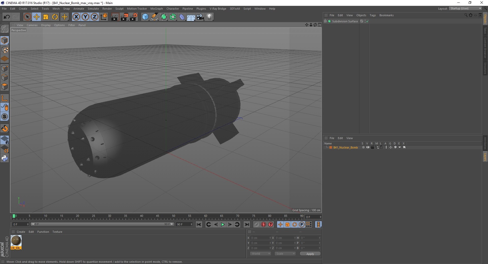 B41 Nuclear Bomb Model - TurboSquid 2241833
