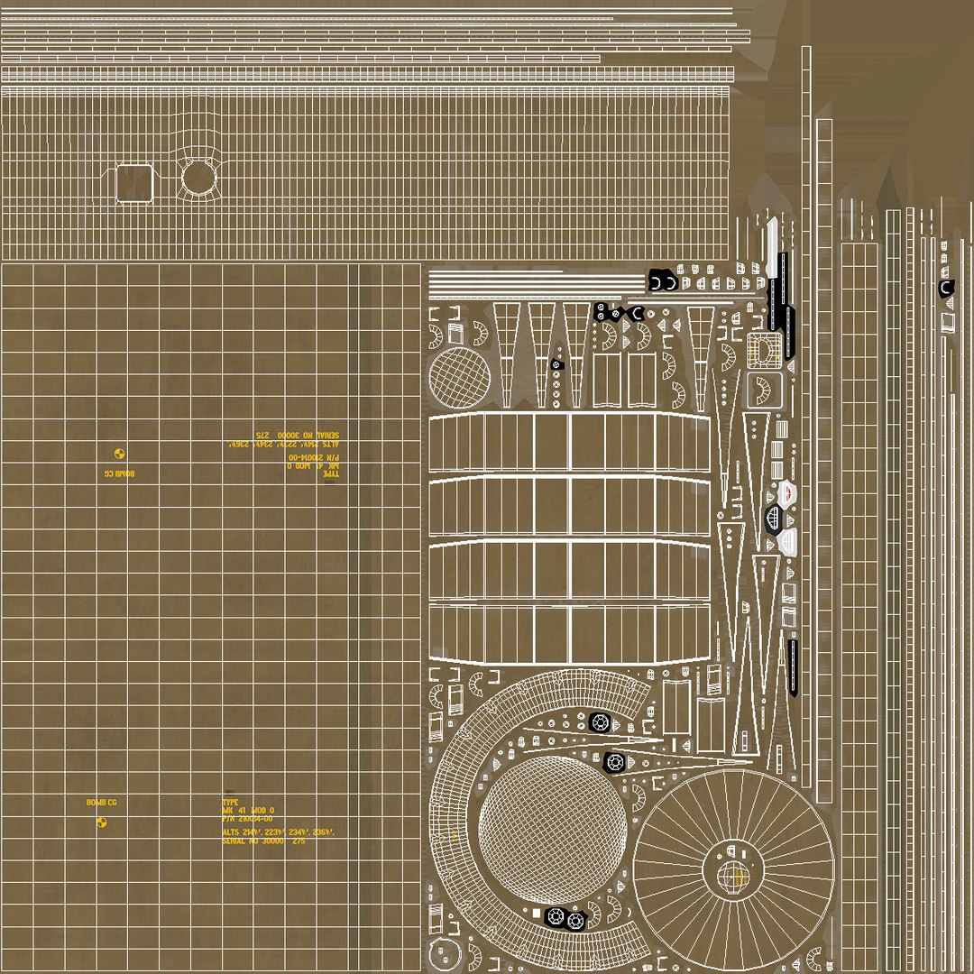 B41 Nuclear Bomb Model - TurboSquid 2241833