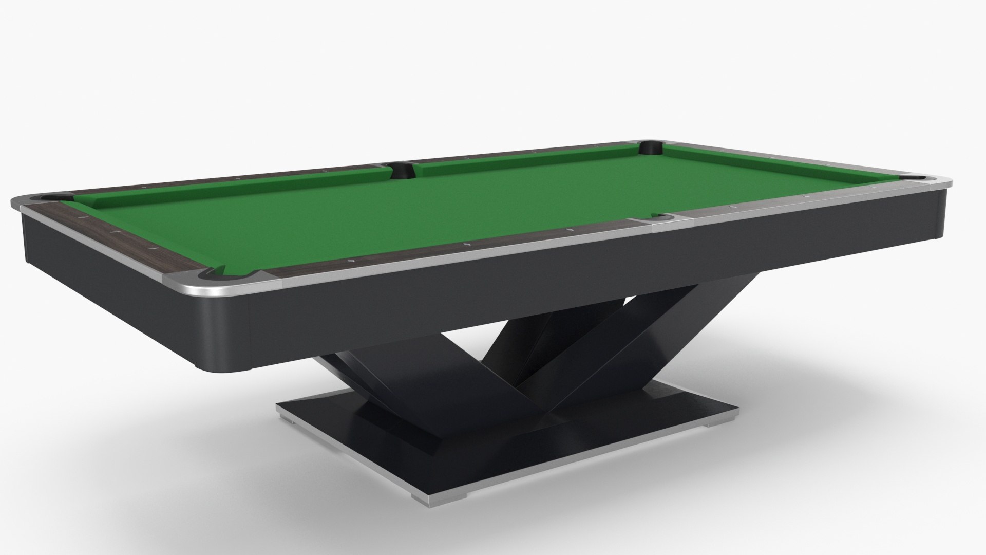 Professional Billiards Table 9ft Green Model - TurboSquid 2188779