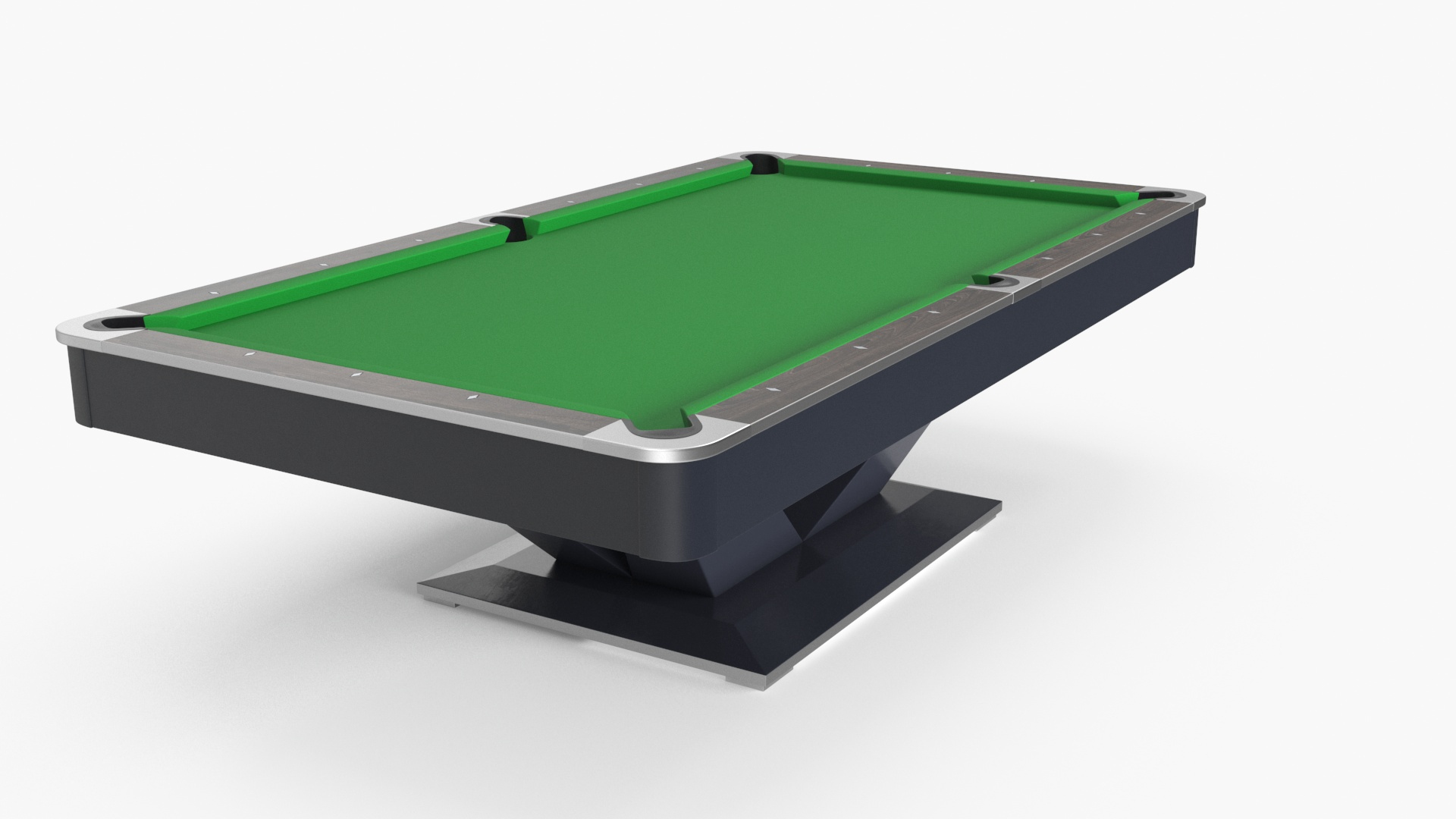 Professional Billiards Table 9ft Green Model - TurboSquid 2188779