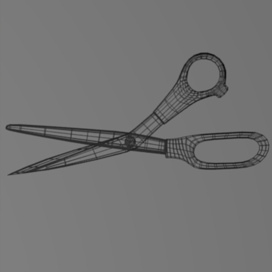 Scissors 3d Model