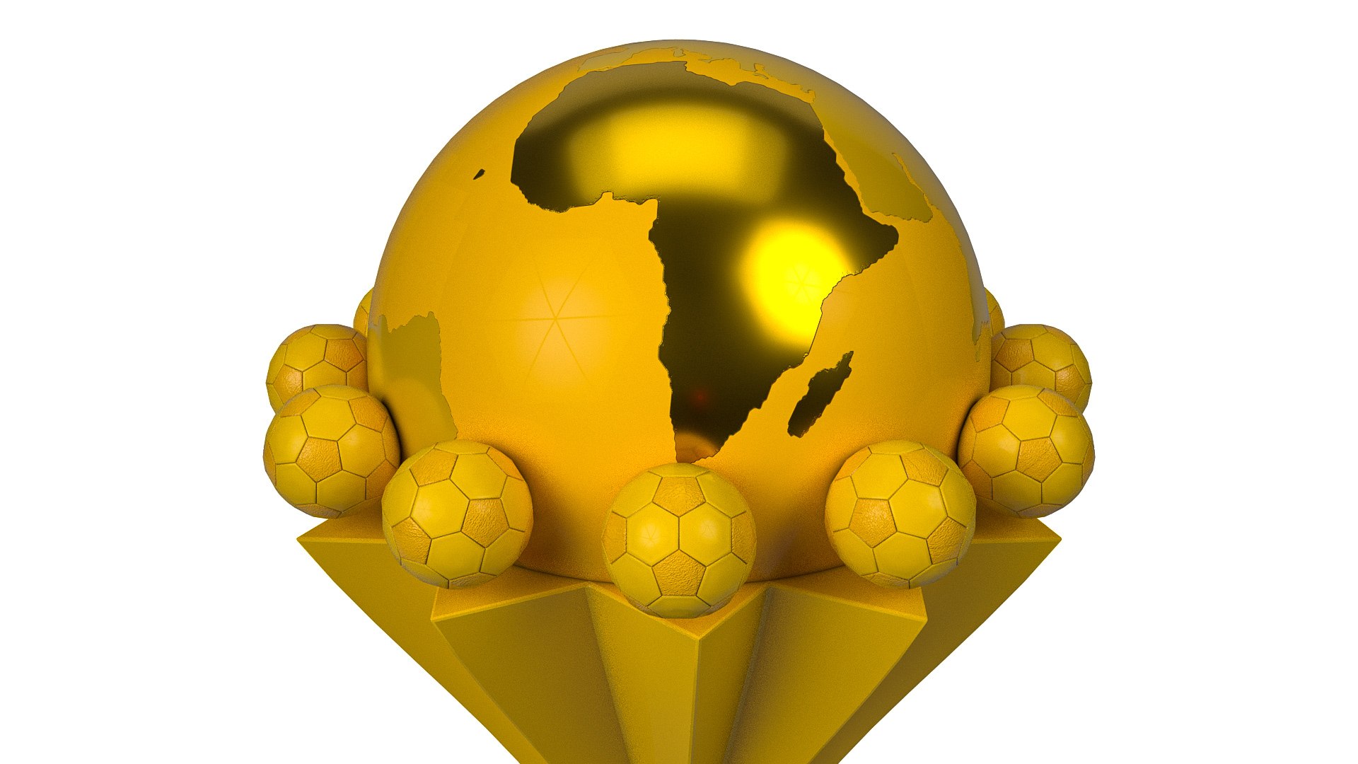 African Trophy 3D - TurboSquid 1423768