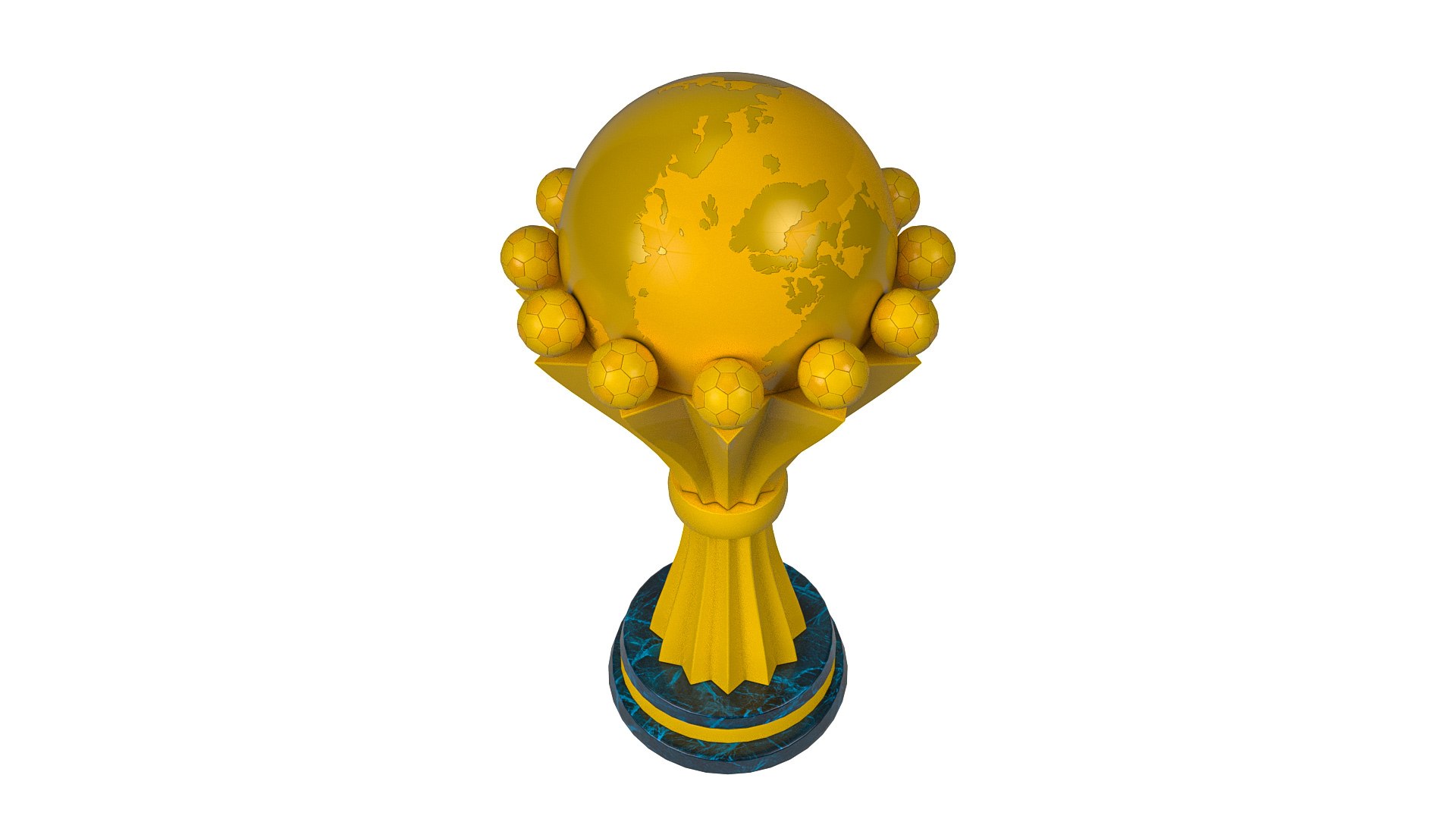 African Trophy 3D - TurboSquid 1423768
