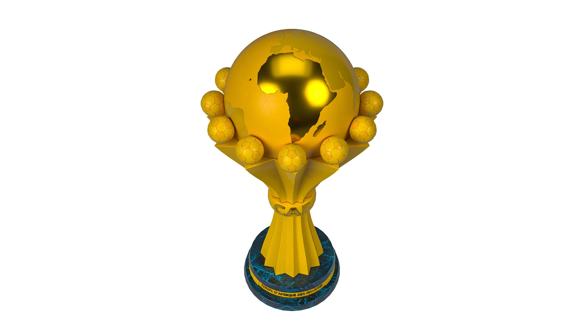 African trophy 3D - TurboSquid 1423768