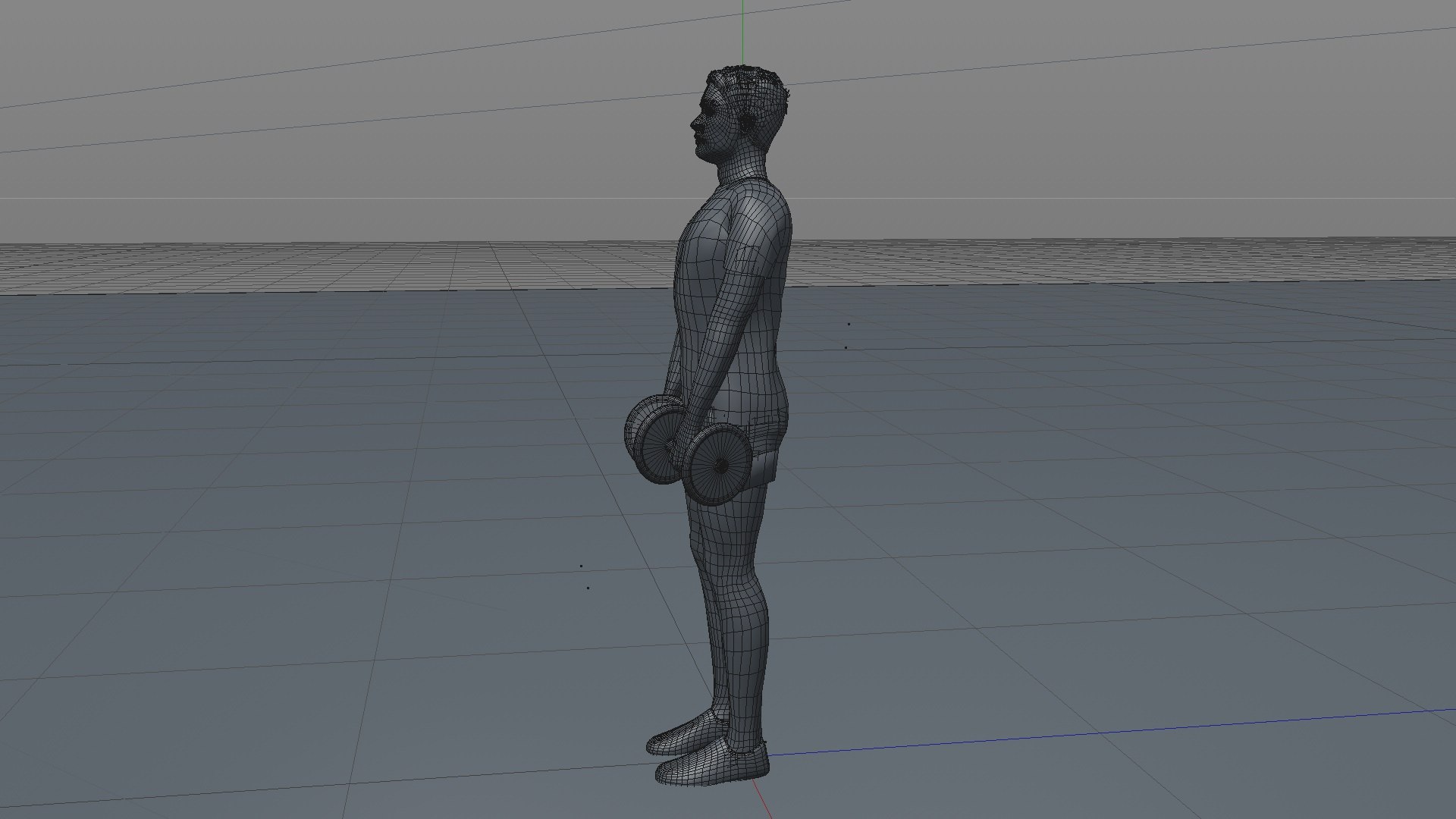 Man straight leg exercise model - TurboSquid 1536381