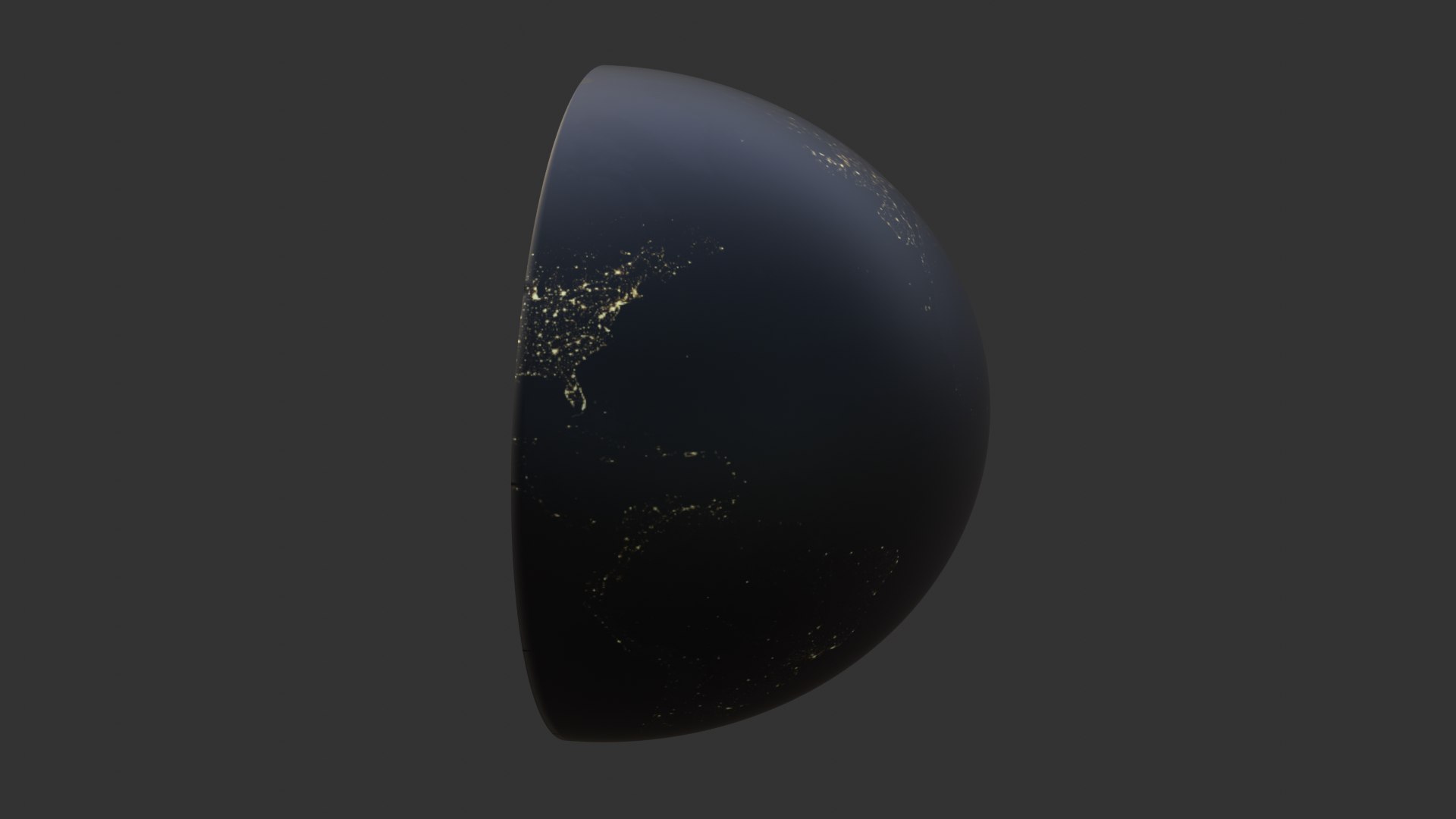 Night Earth 3D Model - TurboSquid 2055783
