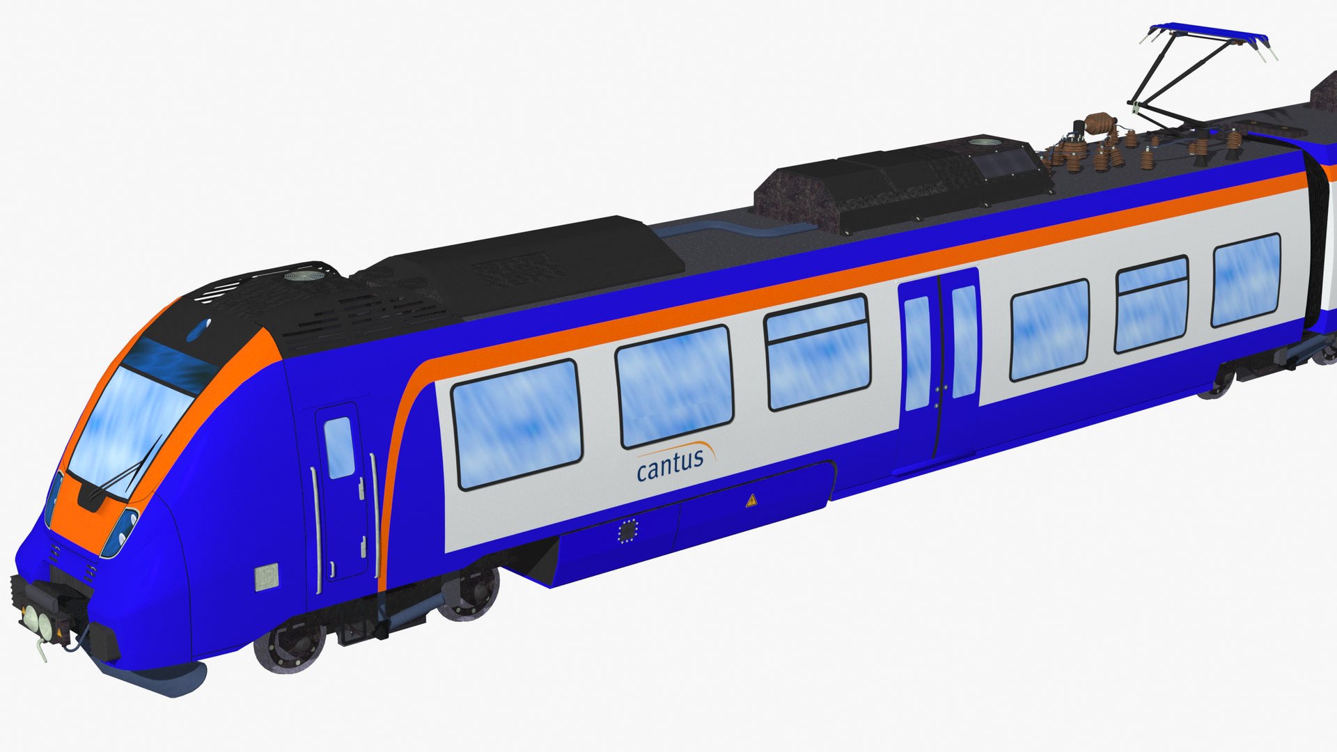 Bombardier Talent 2 - Cantus Class 1442 - Electric Passenger Train 3D ...